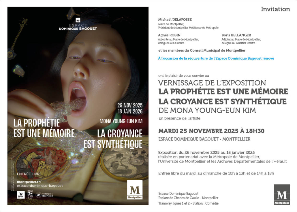 Mona Young-Eun Kim inaugure la nouvelle saison de l’Espace Bagouet - Faculté de Médecine ...